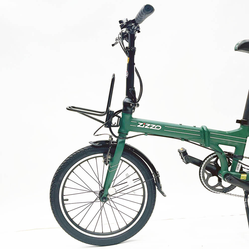 ZiZZO Front Cargo Rack (PigNose Loading) – ZiZZO Folding bike