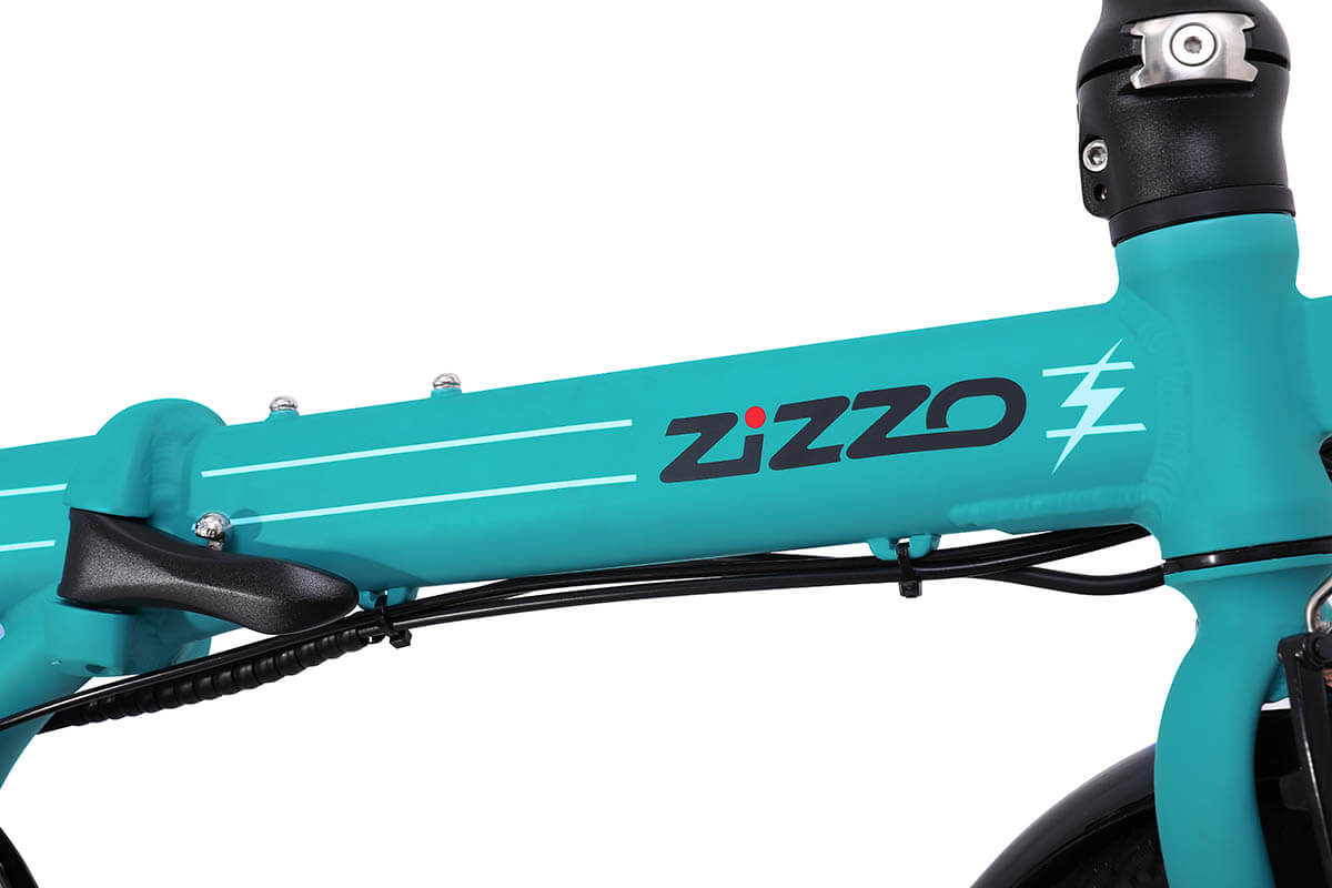 ZiZZO E-Forte Electrical Folding Bicycle – ZiZZO Folding bike